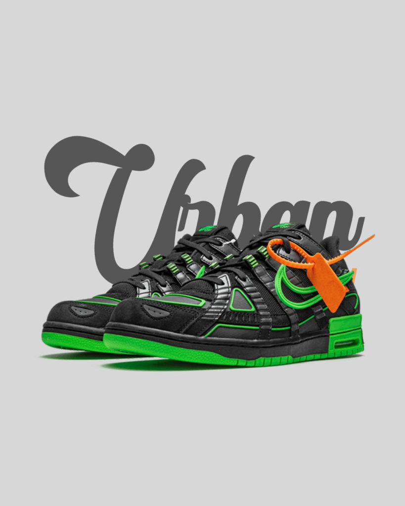 Nike Air Rubber Dunk Off-White Green Strike – Urban Collection