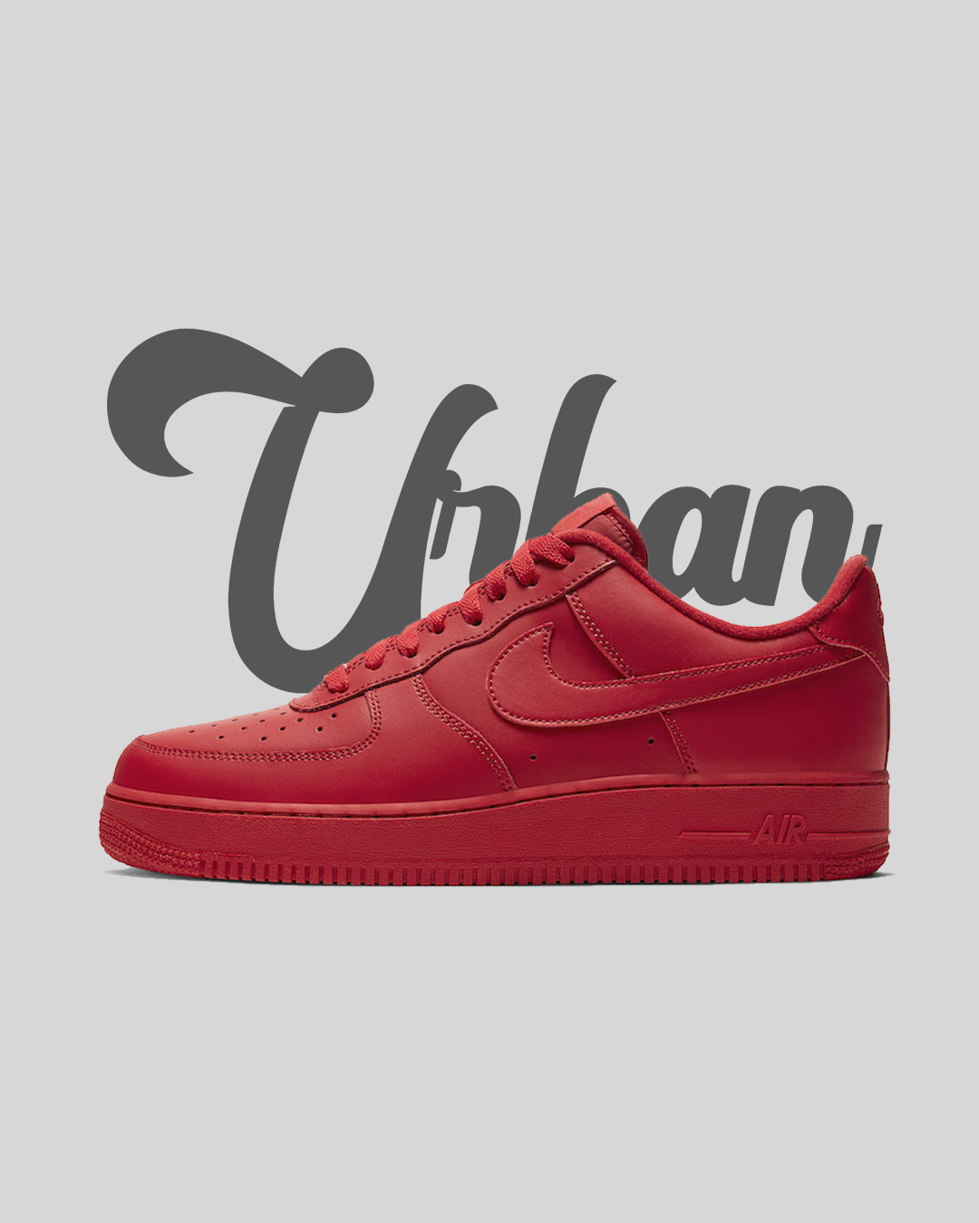 Nike Air Force 1 Low Triple Red – Urban Collection