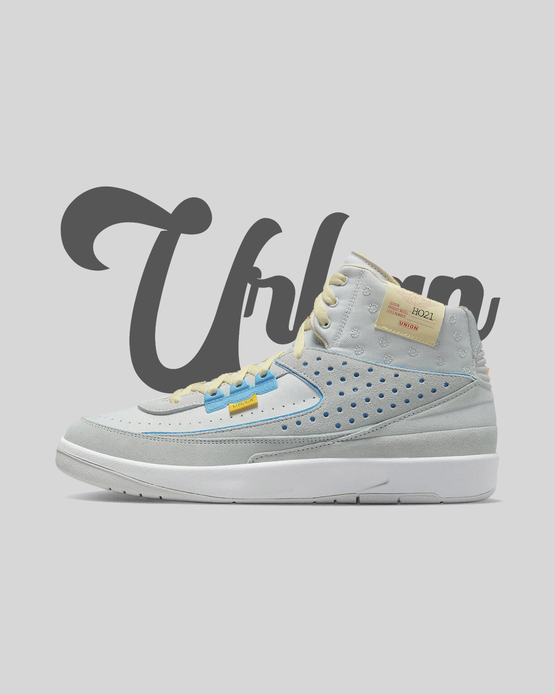 Air Jordan 2 Retro Union Grey Fog – Urban Collection