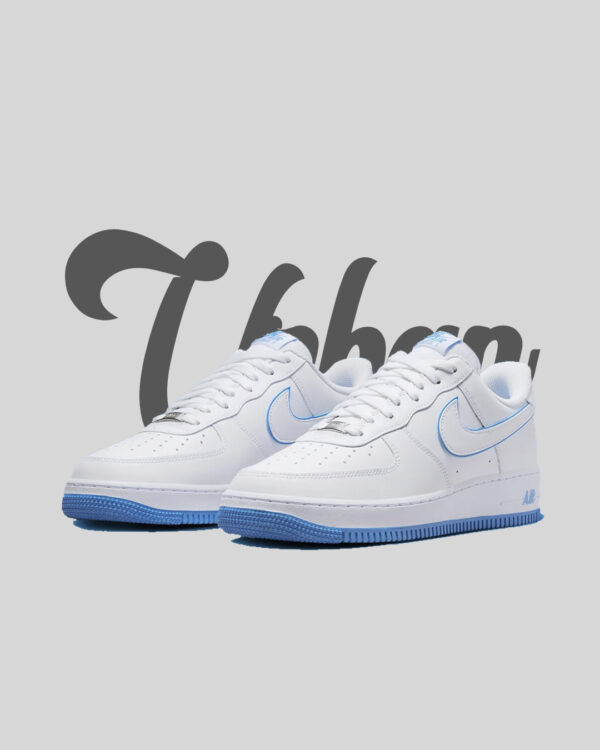 Nike Air Force 1 ’07 Low White University Blue Sole – Urban Collection