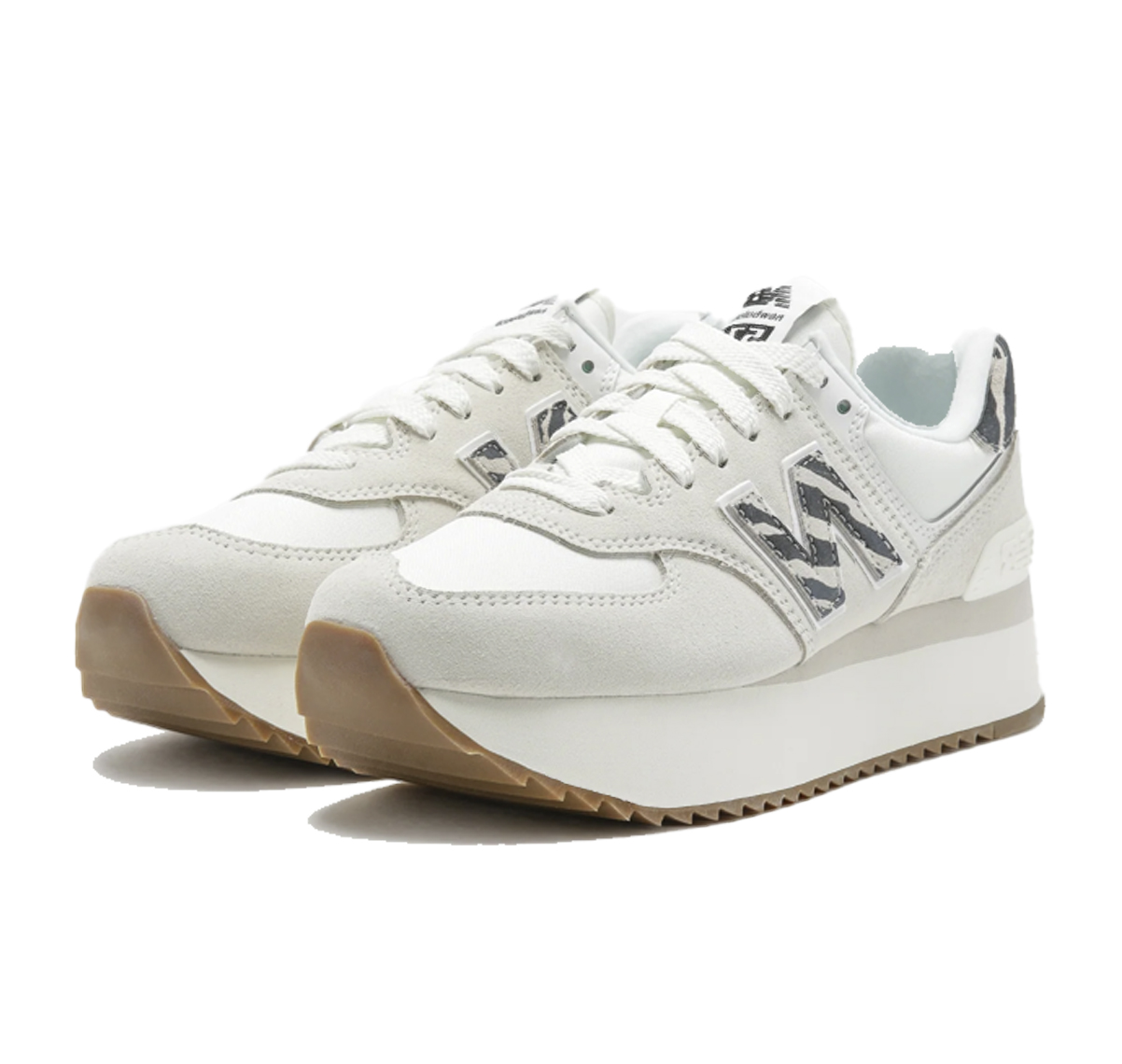 New Balance 574 Plus Sea Salt Animal Print – Urban Collection