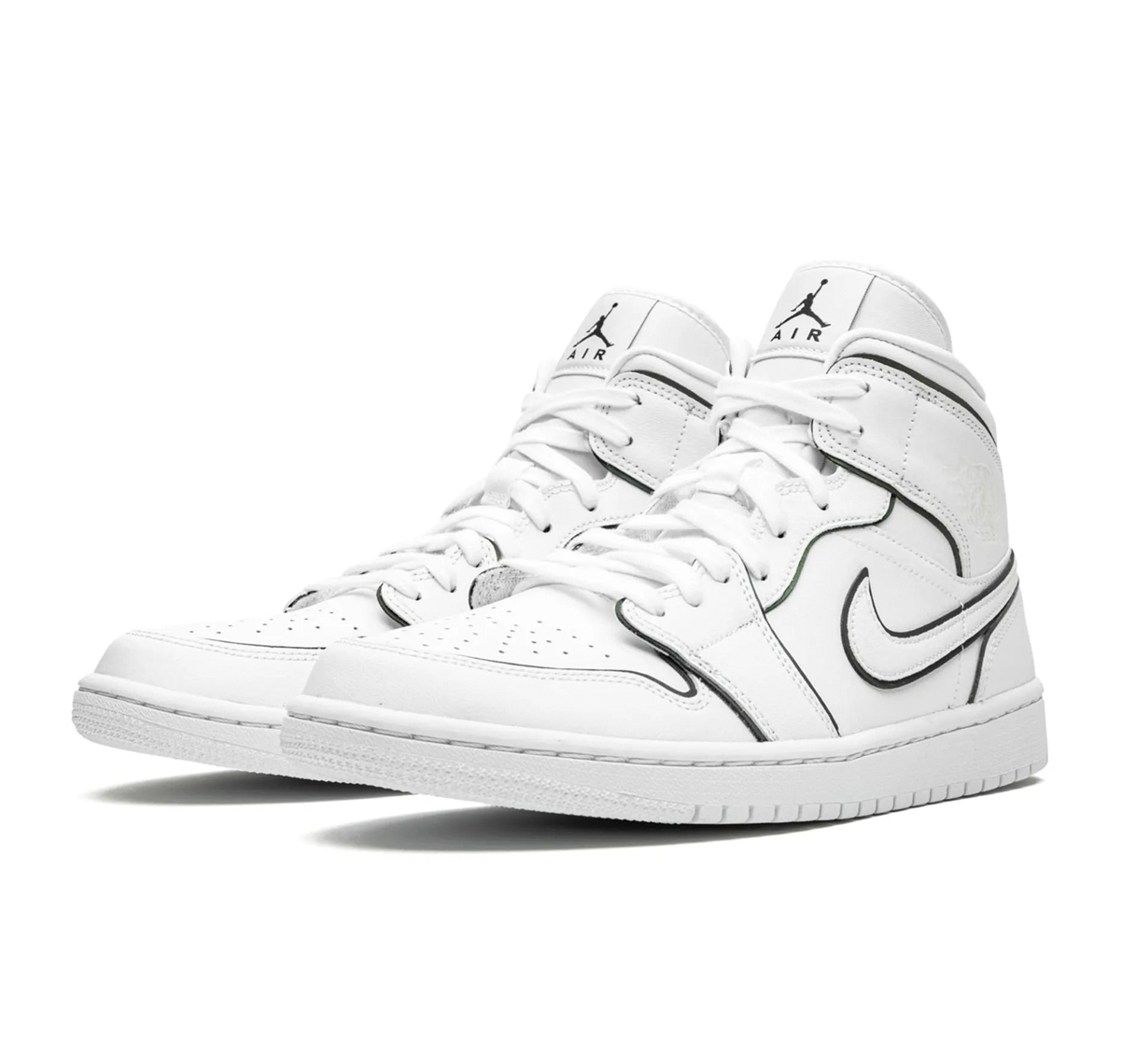 Air Jordan 1 Mid Iridescent Reflective White – Urban Collection
