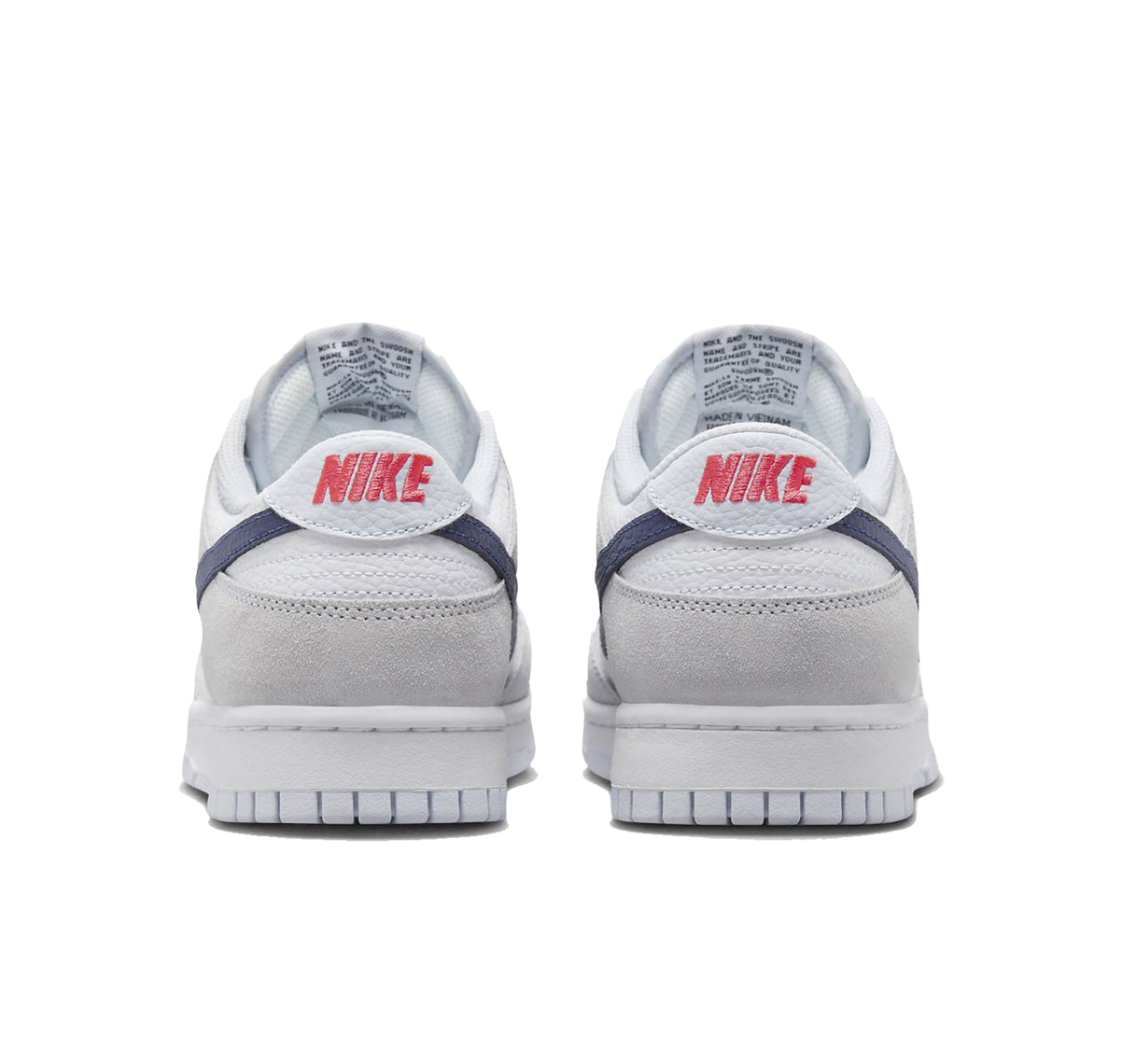 Nike Dunk Low White Grey Navy Aqua Mini Swoosh – Urban Collection