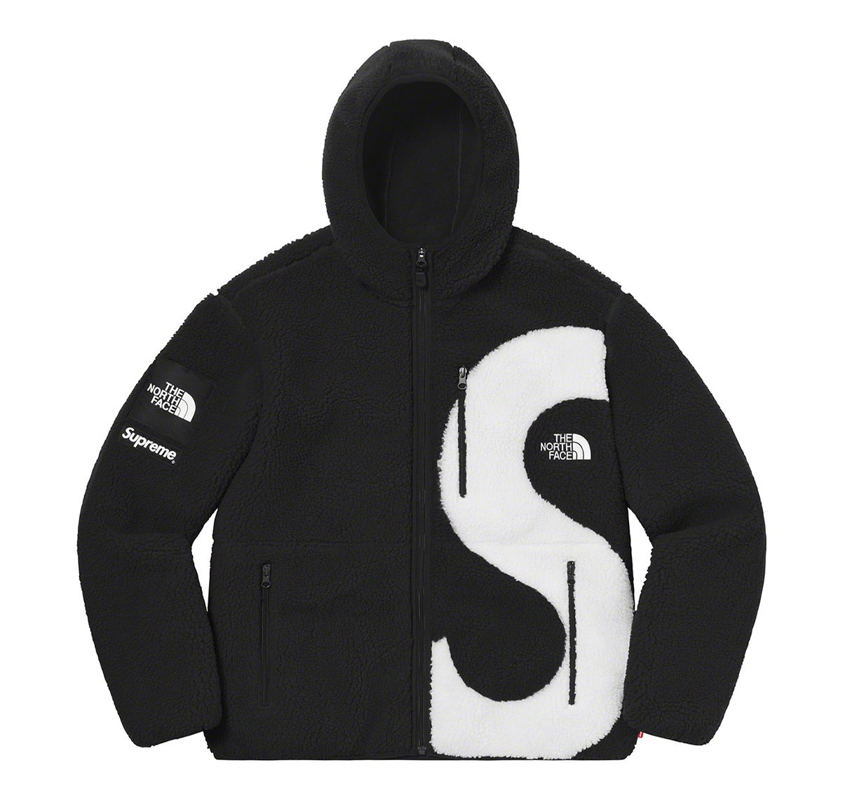 Supreme The North Face S Logo Fleece Jacket Black - Urban Collection